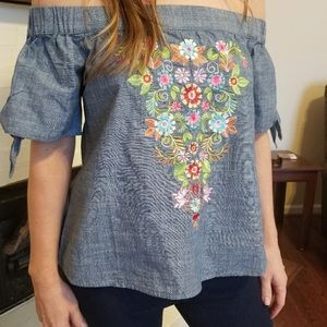Macbeth Collection by Margaret Josephs | Tops | Hp Off The Shoulder Top ...